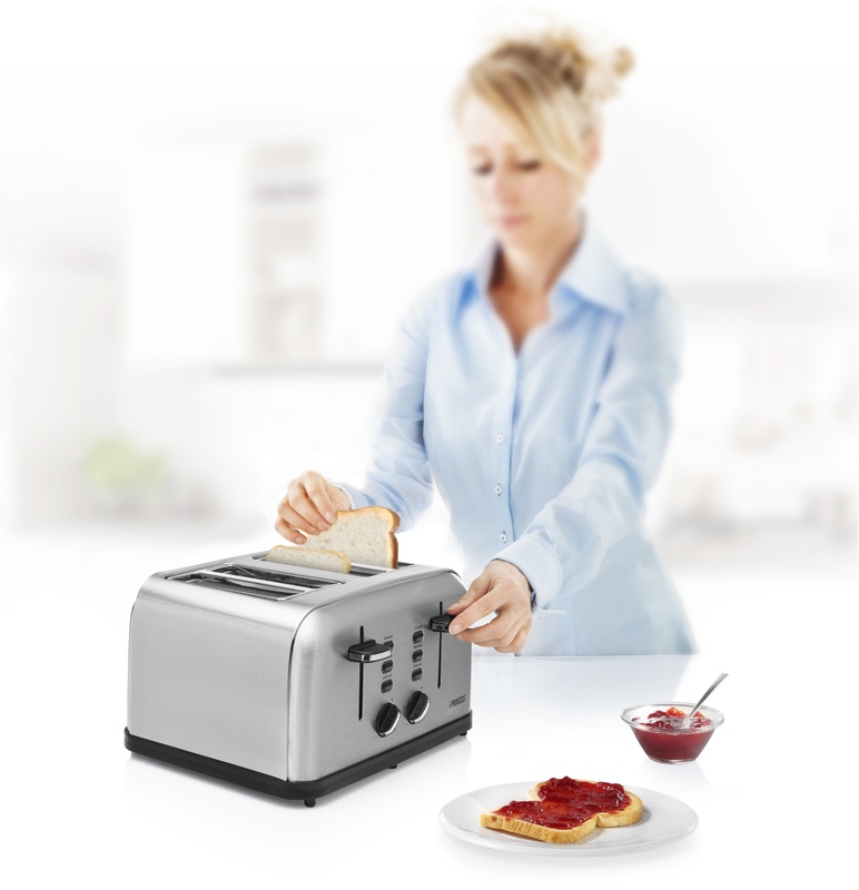 Princess 142355 Toaster Steel Style 4 - Kenmerken - Tweakers