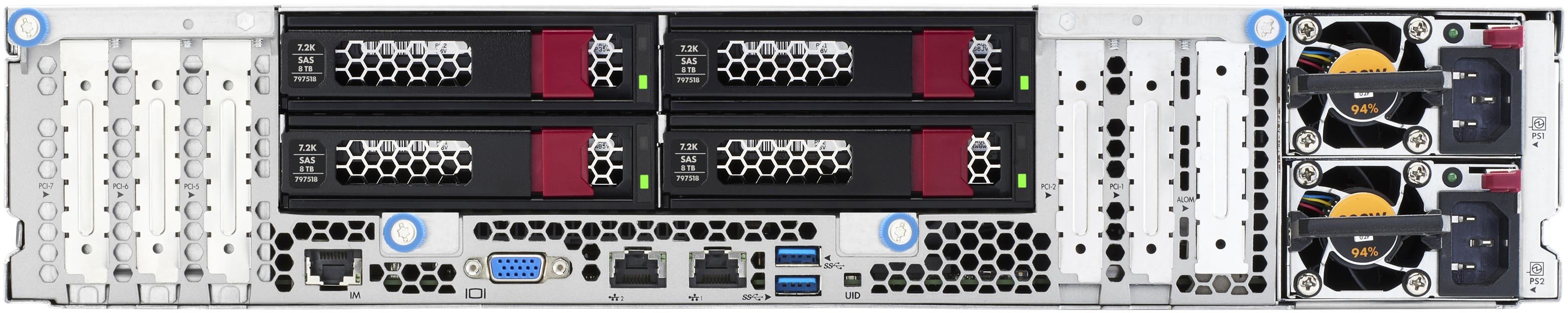 Specificaties van HPE StoreEasy 1650 Expanded SAS Storage, 32TB - Tweakers