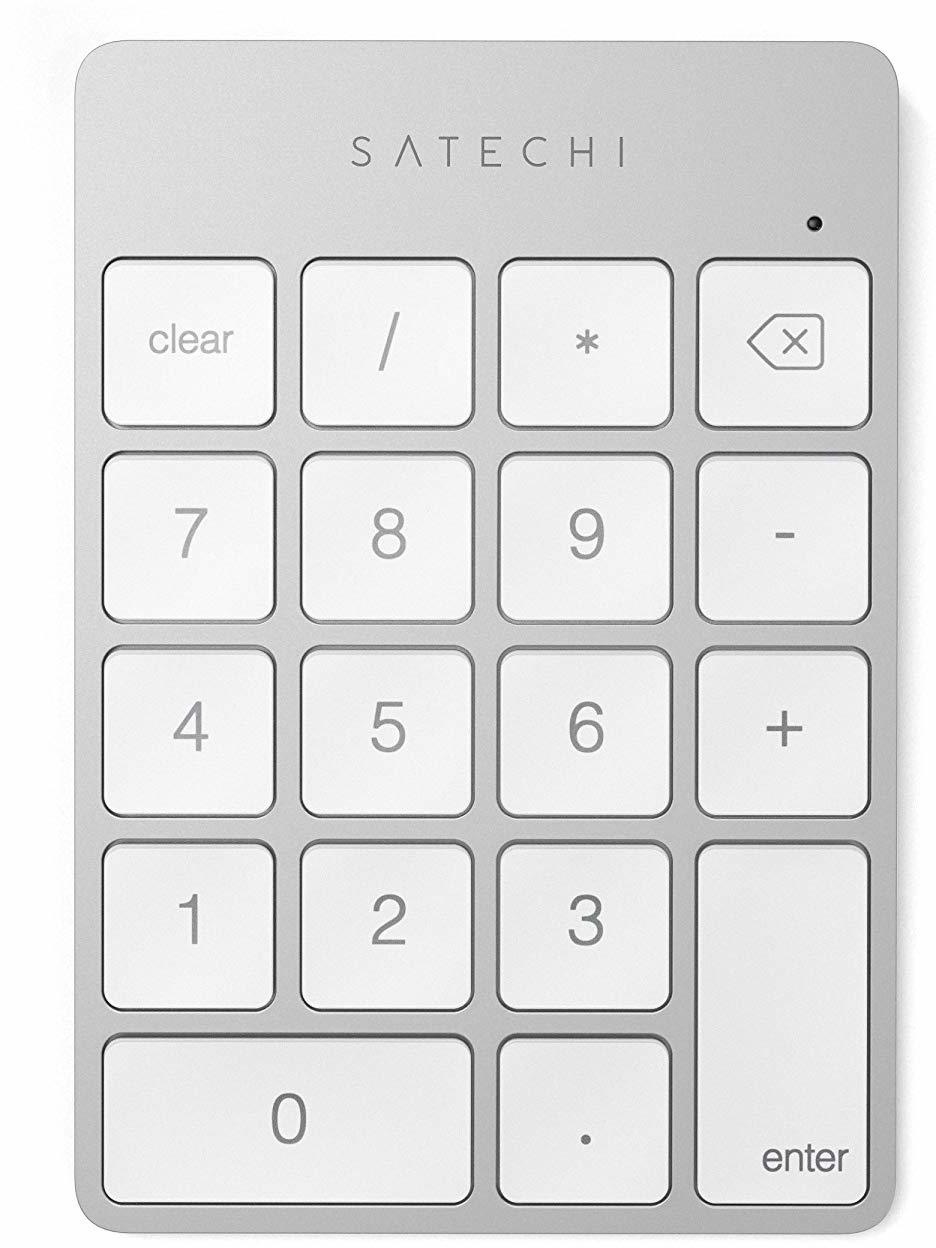 Satechi Slim Wireless Keypad Zilver - Kenmerken - Tweakers