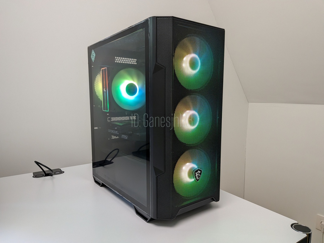 MSI Gaming Desktop (Ryzen 7 5700X, RTX 5060, 32GB, 1TB SSD) aangeboden ...