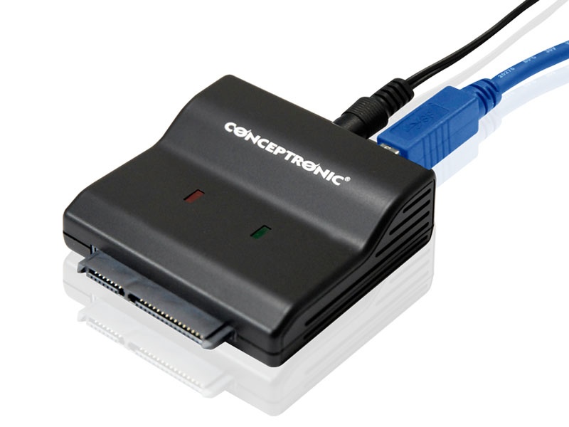Conceptronic SATA to USB 3.0 adapter (CSATA23U3) Zwart: beste prijs ...