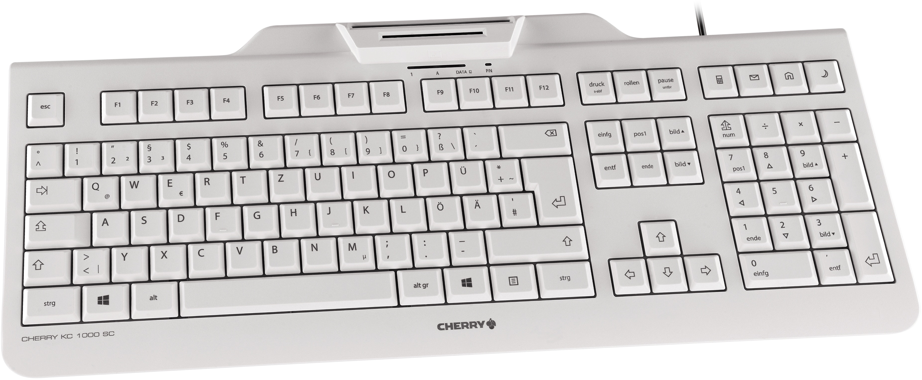 Specificaties van Cherry KC 1000 SC (Qwerty US) Wit - Tweakers