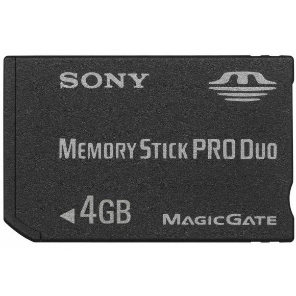 Sony Memory Stick Pro Duo 4GB (MSX-M4GSX) - Kenmerken - Tweakers