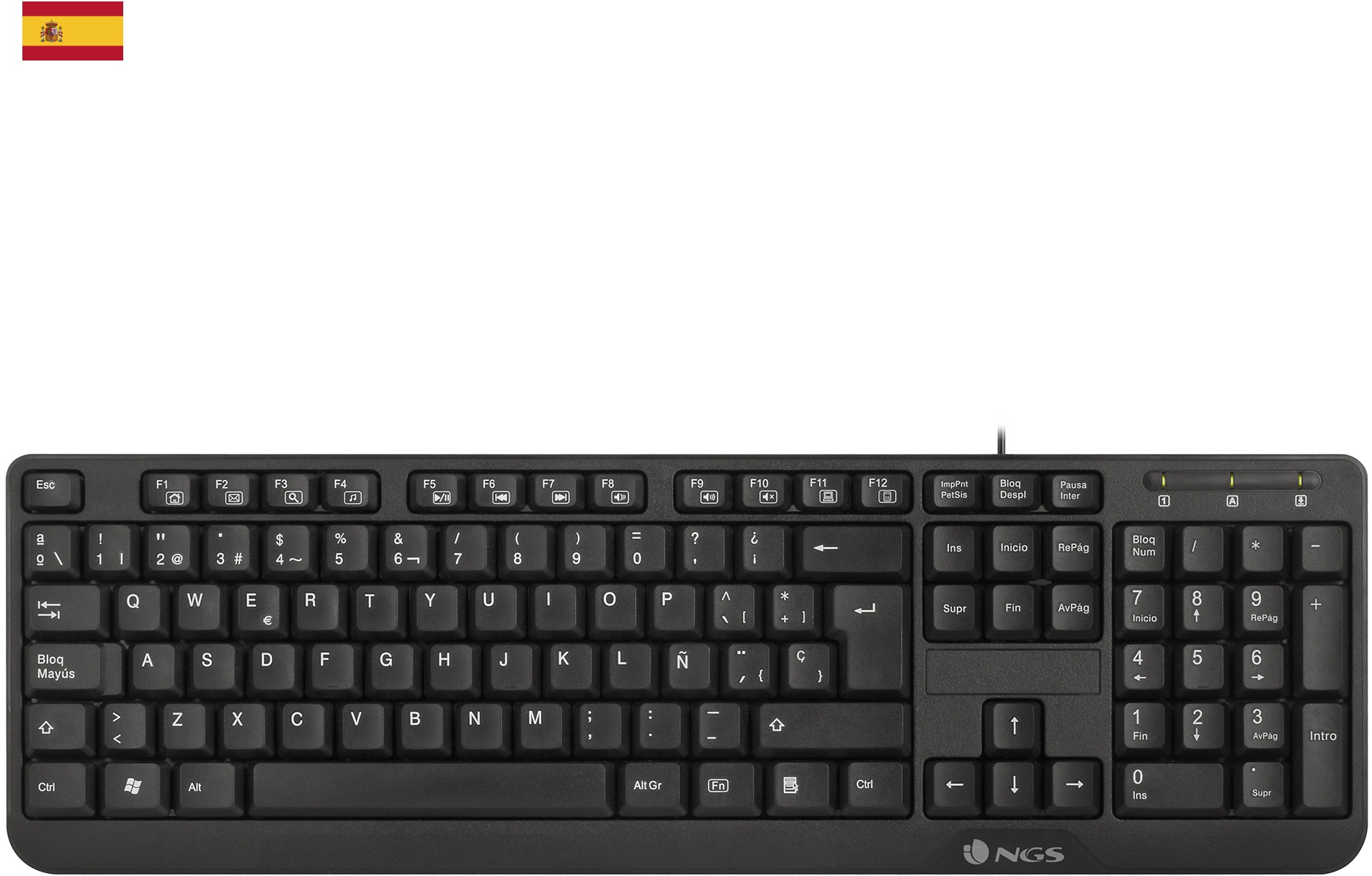 NGS Funky V3, Qwerty ES kopen? - Prijzen - Tweakers