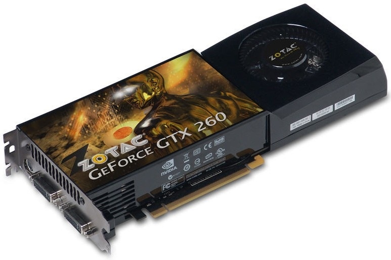 Zotac Geforce GTX 260: beste prijs - Tweakers