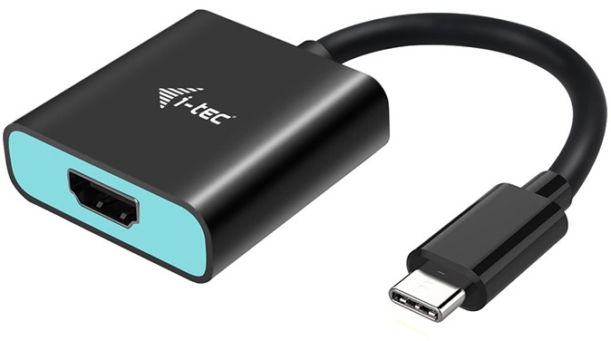 i-tec USB-C HDMI Adapter 4K/60 Hz Blauw, Zwart - Kenmerken - Tweakers