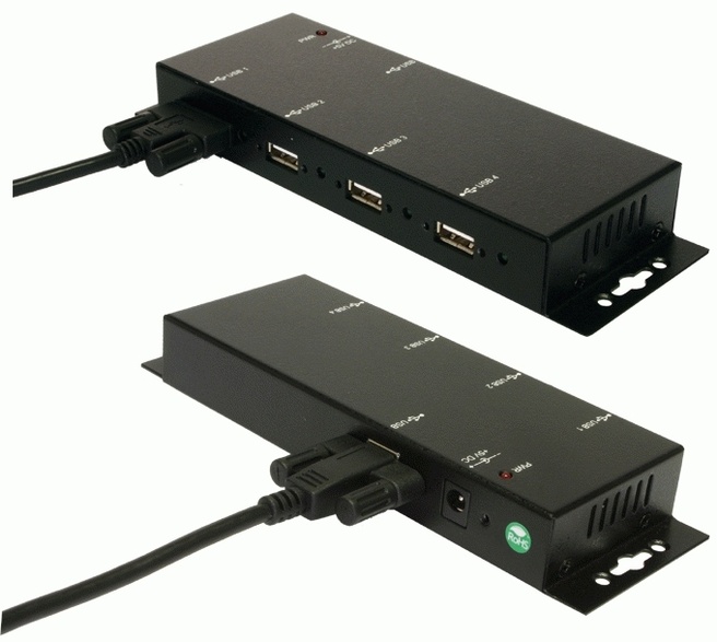 Specificaties van Exsys External 4 Port USB 2.0 HUB - Tweakers