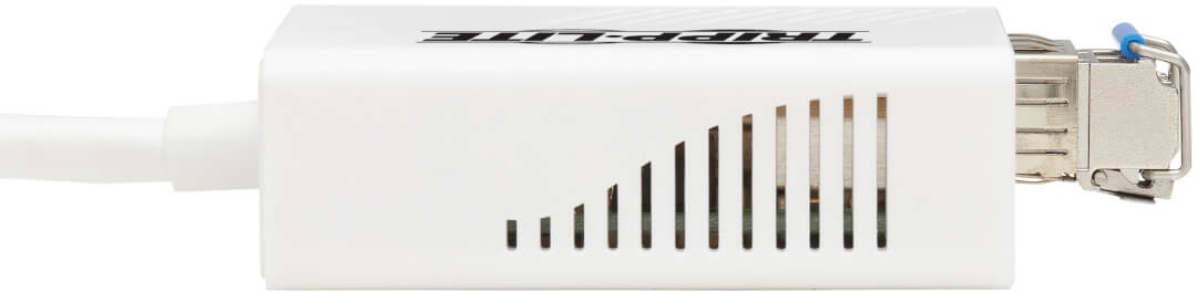 Tripp-Lite USB 3.0 Multimode Fiber Optic Transceiver Ethernet Adapter ...