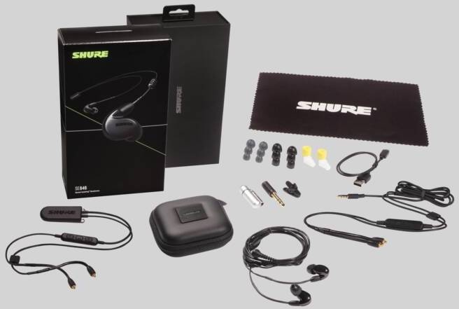 Shure SE846 & RMCE-BT2 (Zwart) - Kenmerken - Tweakers