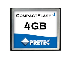 Pretec Compact Flash Card 120X 4GB kopen? - Prijzen - Tweakers