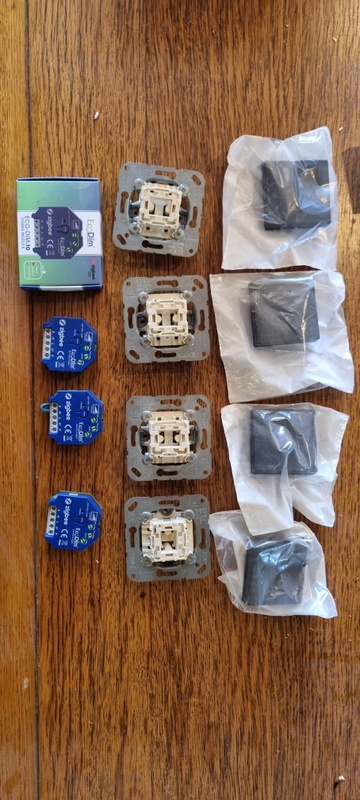 EcoDim 10 Zigbee led dimmer module 250W - €30 per stuk of €100 voor ...
