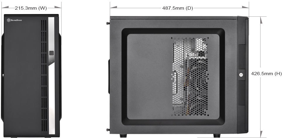 Specificaties van Silverstone SST-CS380 V2 - Tweakers