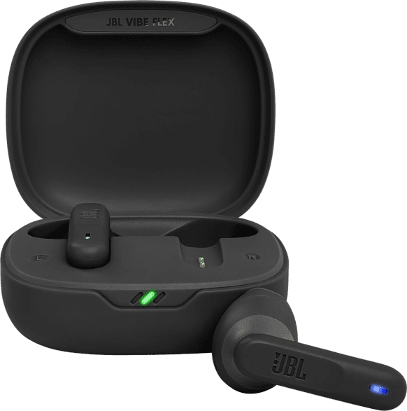 Specificaties van JBL Vibe Flex (Zwart) - Tweakers