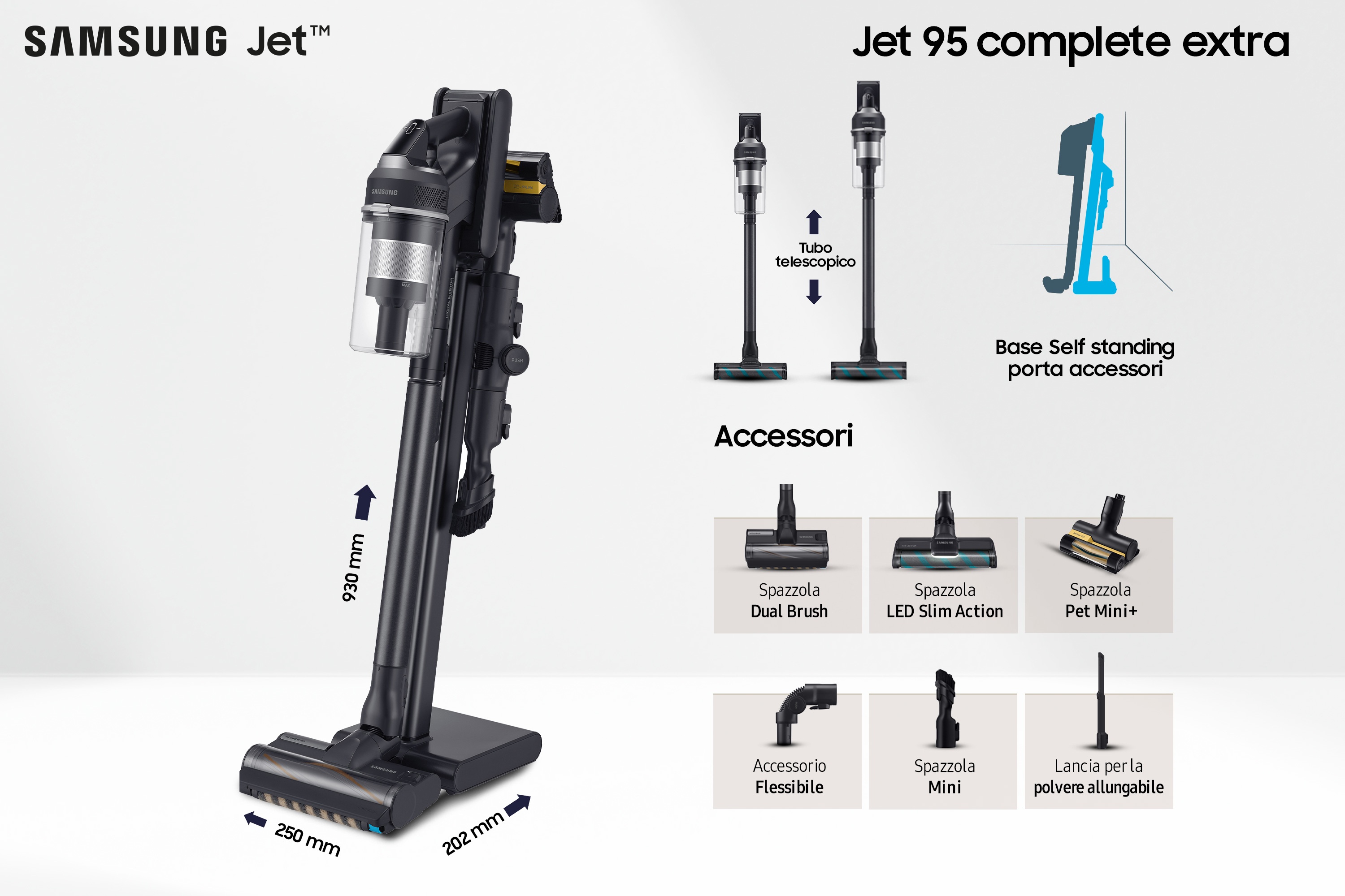 Specificaties van Samsung Jet 95 Complete Extra - Tweakers