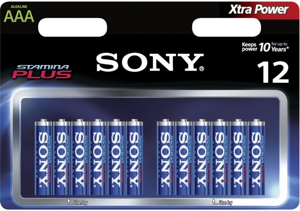 Sony Stamina Plus LR03-AAA x 12 pc kopen? - Prijzen - Tweakers