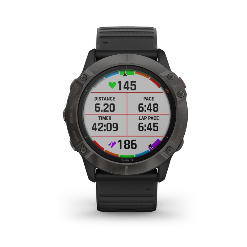 Garmin fēnix 6X Pro Solar-smartwatch heeft glas met transparant ...