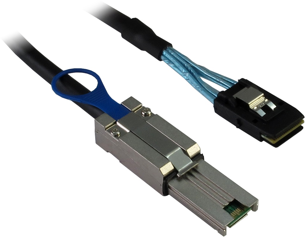 Specificaties van Inter-Tech SFF-8088 - SFF-8087 Zwart - Tweakers