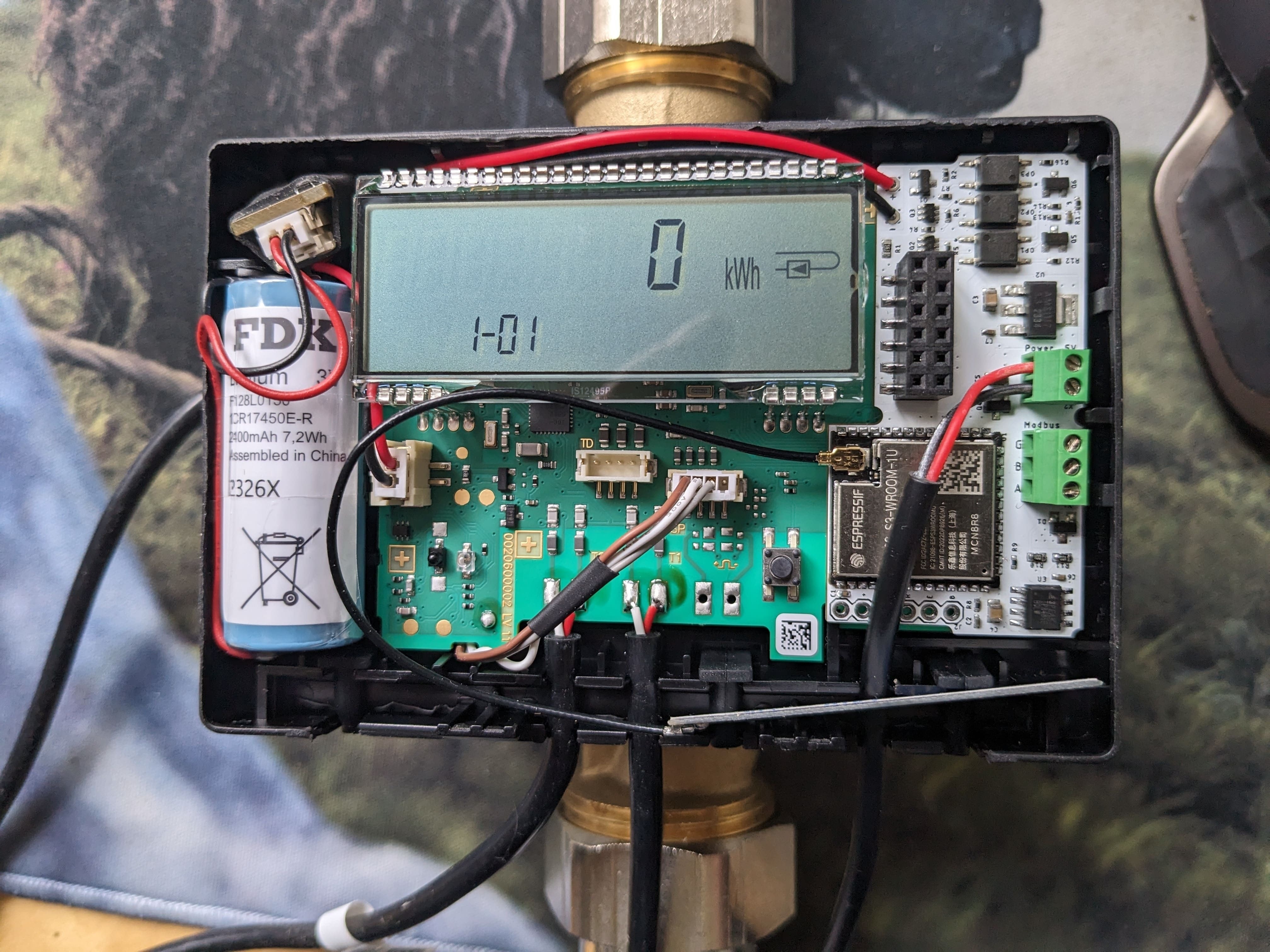 Warmtemeter Sensostar U met ESP uitlezen + API/MQTT - Duurzame energie ...