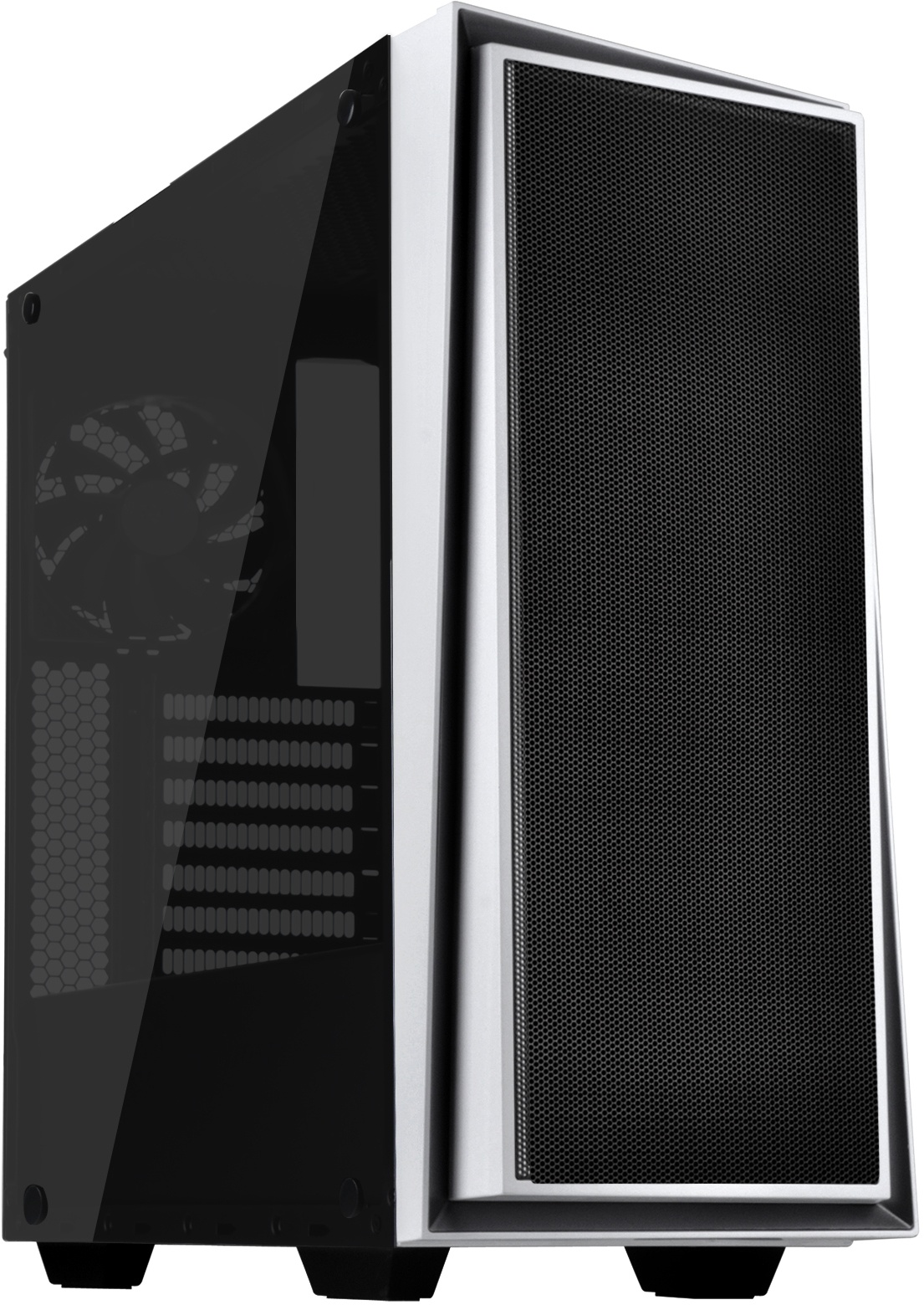 Silverstone Redline RL06 Wit/Zilver + tempered glass window - Kenmerken ...