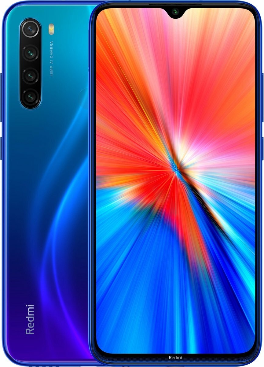 Specificaties van Xiaomi Redmi Note 8 (2021) Blauw - Tweakers