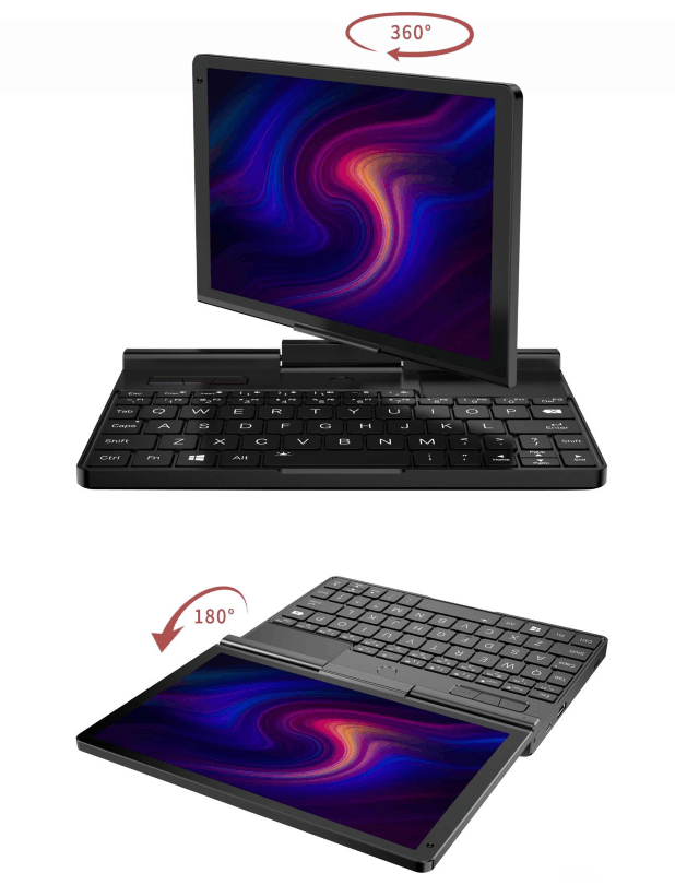 GPD Pocket 3 krijgt draaibaar 8"-scherm - Tweakers