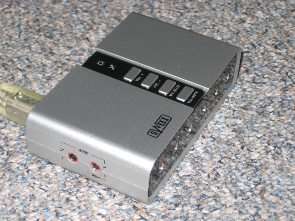 Sweex 7.1 External USB Sound Card - Verwijderd - Product reviews - Tweakers