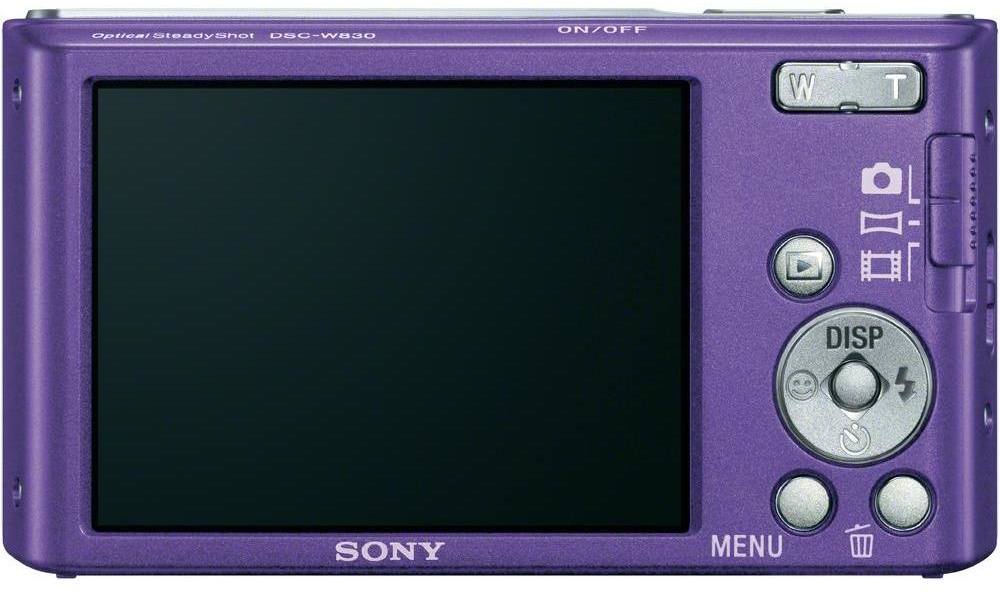 Specificaties van Sony Cyber-shot DSC-W830 Paars - Tweakers