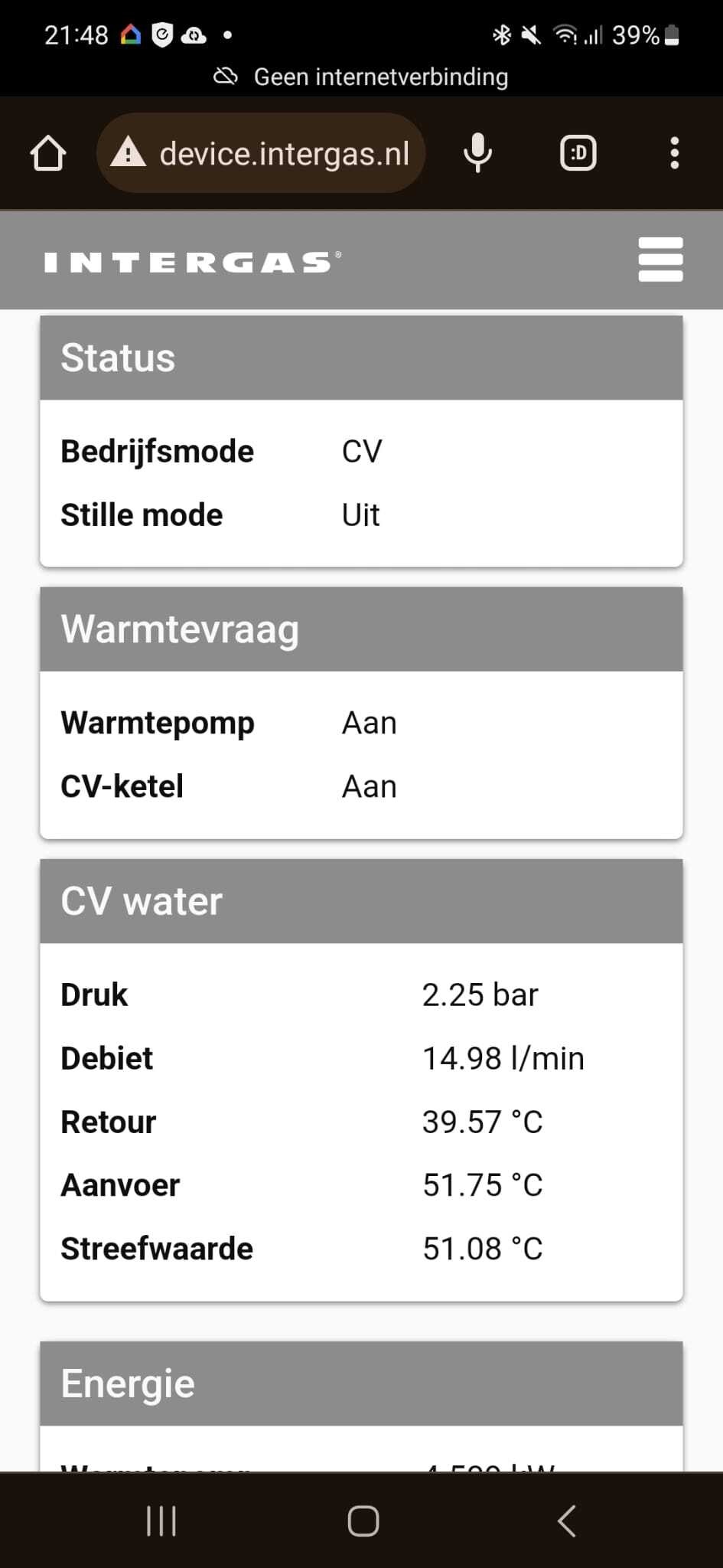 Intergas Xtend 5kw Vragen - Duurzame energie en installaties - GoT