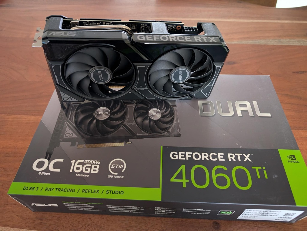 ASUS Dual GeForce RTX 4060 Ti OC Edition 16GB GDDR6 aangeboden - Vraag ...