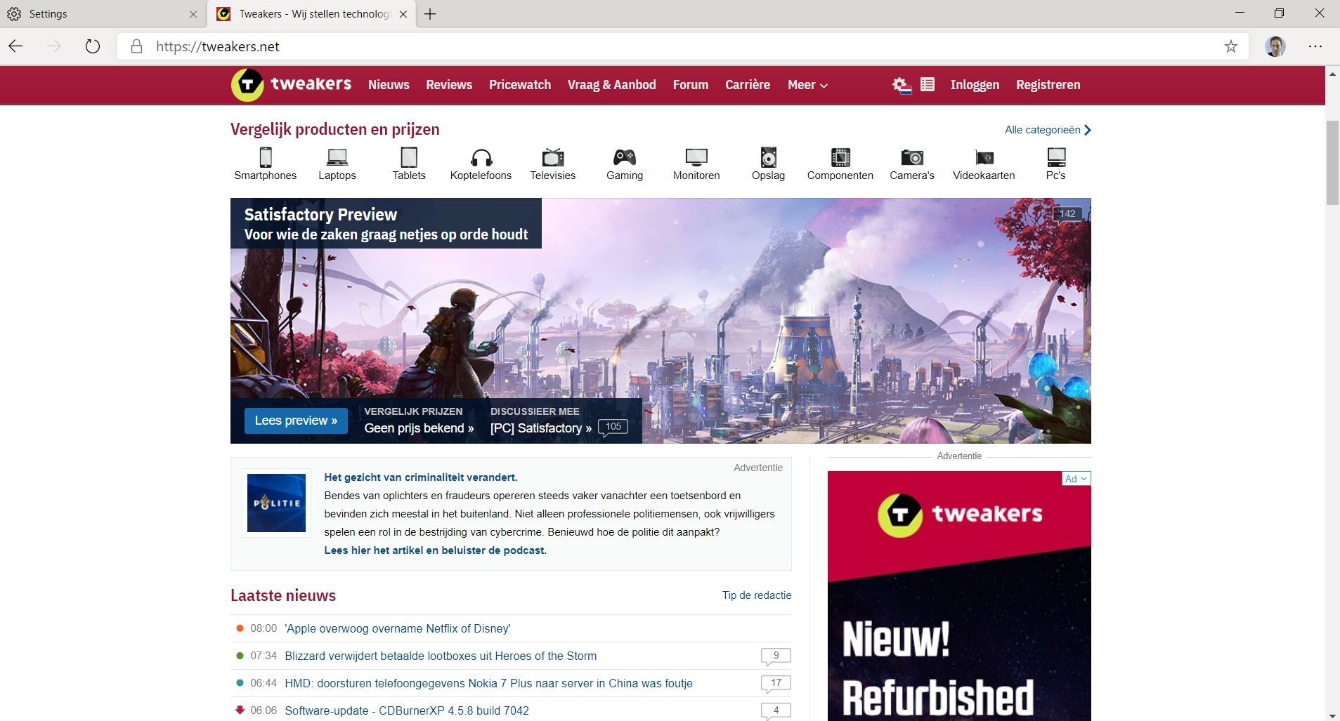Microsofts op Chromium gebaseerde Edge-browser is online verschenen ...