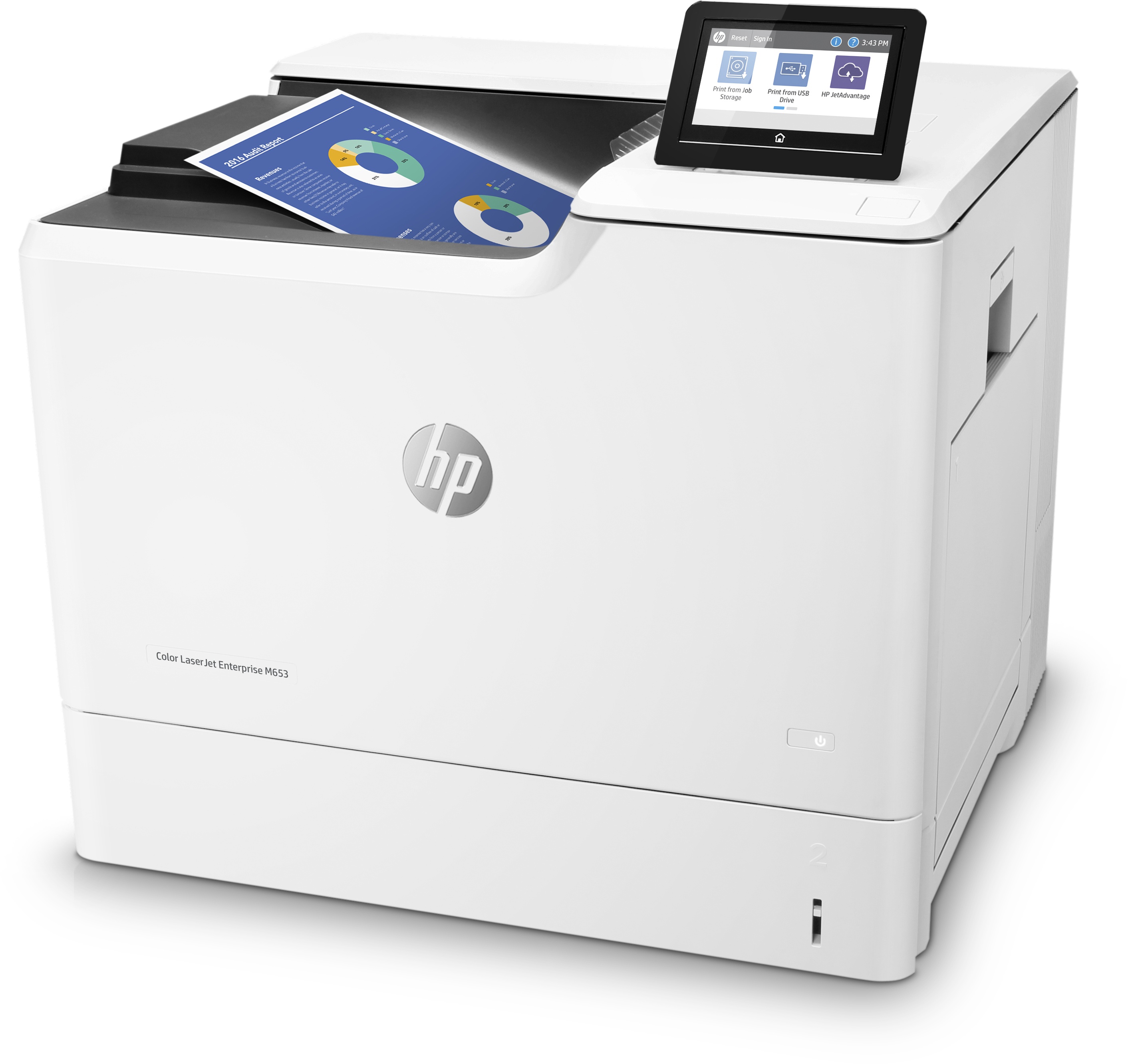 Specificaties van HP Color LaserJet Enterprise M653dn - Tweakers