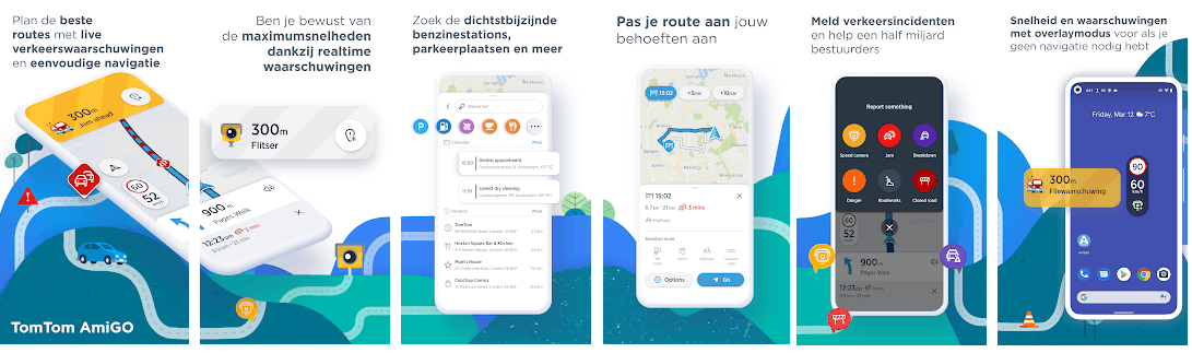 [TomTom navigatie apps] - GO / AmiGO / GO Ride - Smartwatches ...