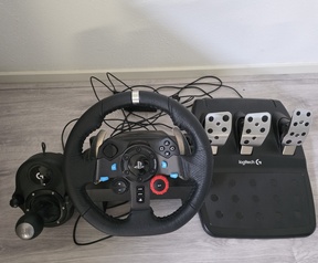 Logitech G29 Driving Force + Shifter Aluminium, Zwart aangeboden ...