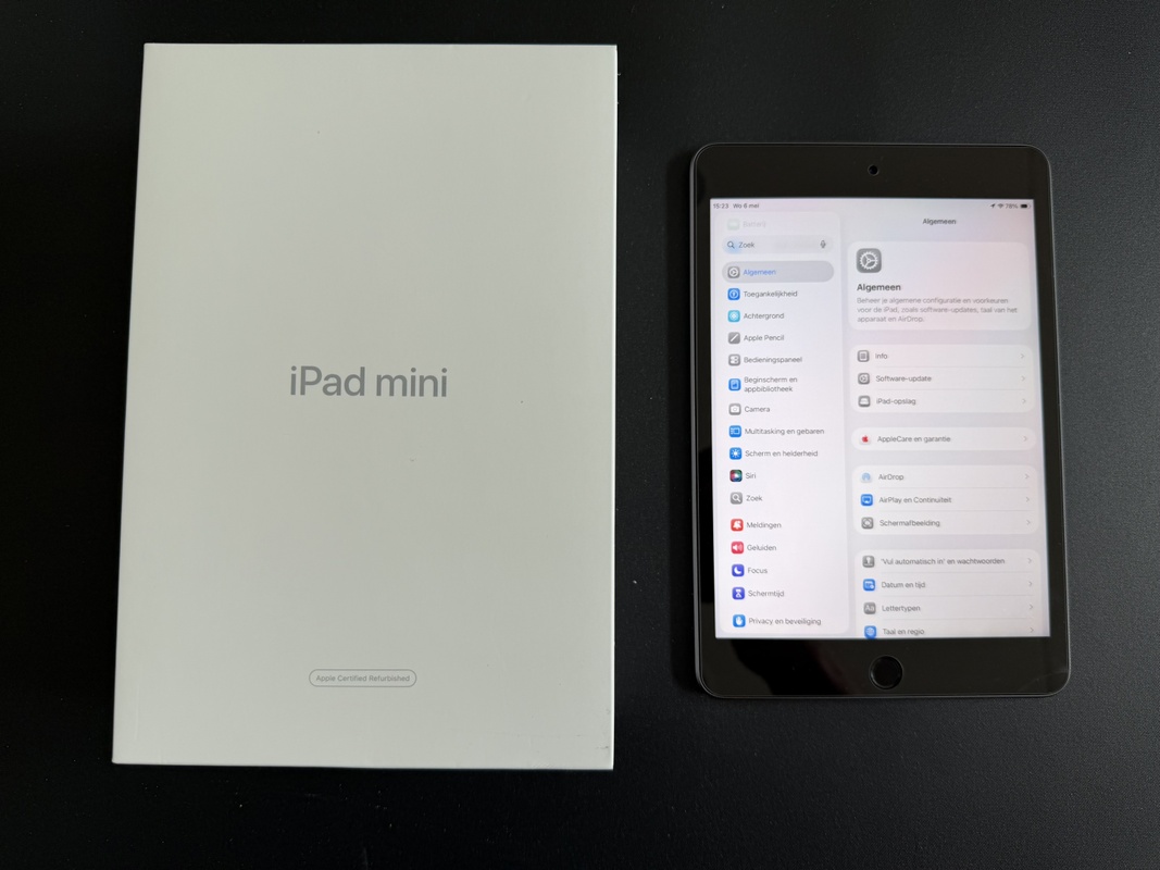 Apple iPad Mini (2019) Wi-Fi 256GB Grijs aangeboden - Vraag & Aanbod ...
