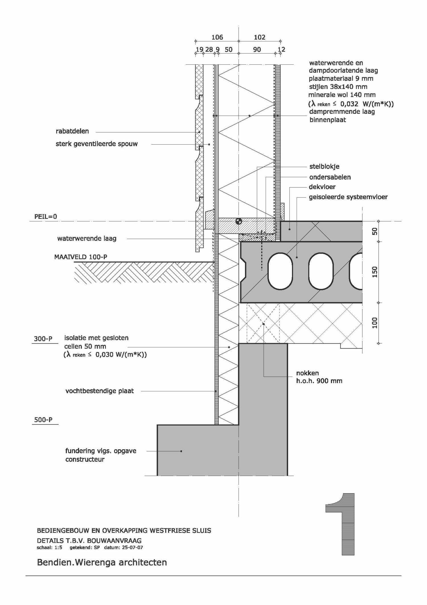 Detail fundering aanbouw - Bouwen en klussen - GoT