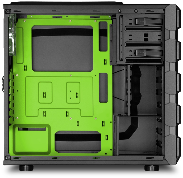 Specificaties van Sharkoon Bulldozer Green Edition - Tweakers