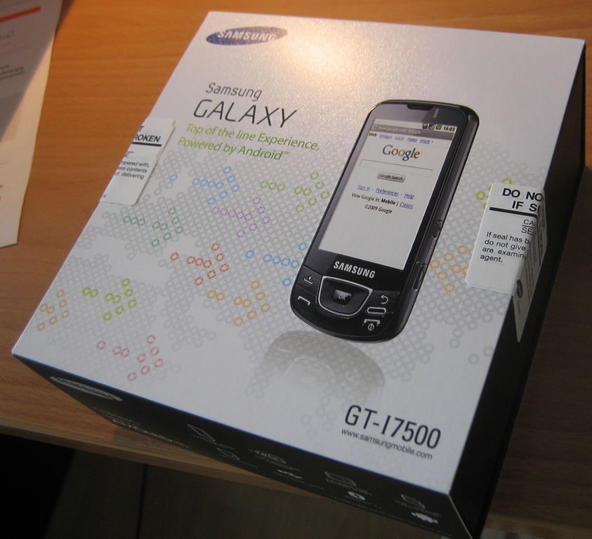 Samsung Galaxy I7500 Wit - MrMarcie - Product reviews - Tweakers
