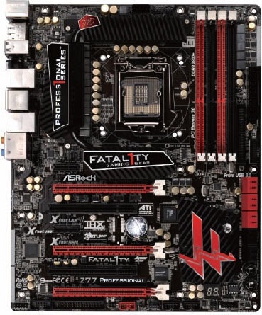 ASRock Fatal1ty Z77/P67 Professional / 1155-bord met PATA + PCI ...