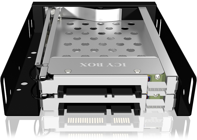 Specificaties van Icy Box IB-2227StS Zwart - Tweakers