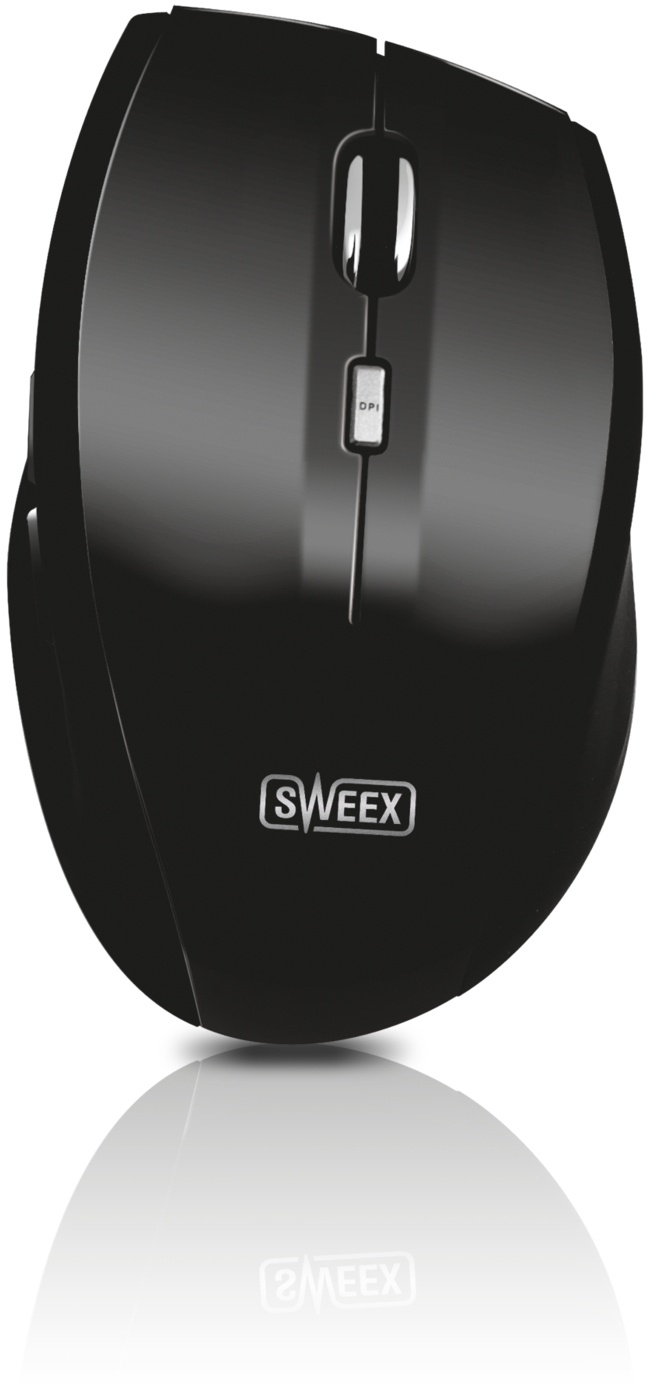 Specificaties van Sweex MI701 Bluetooth Laser Mouse (Zwart) - Tweakers