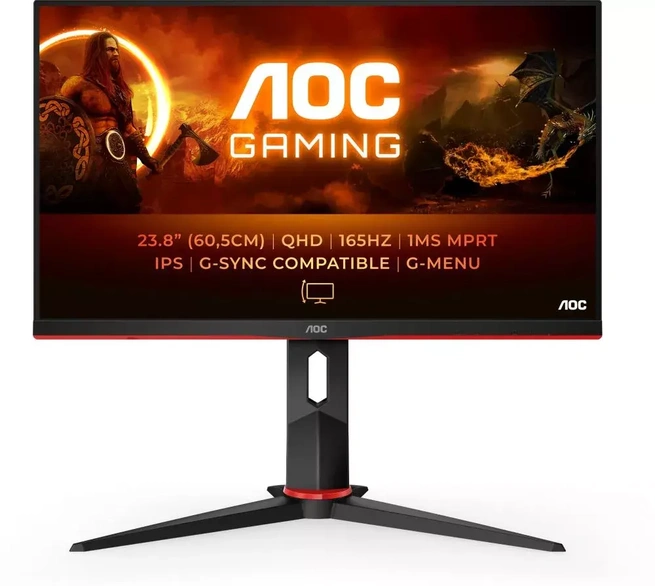 Specificaties van AOC Gaming Q24G2A/BK Rood, Zwart - Tweakers
