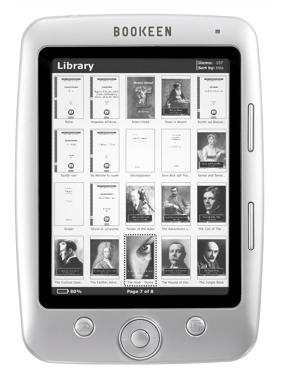 Specificaties van Bookeen Cybook Opus Grijs - Tweakers