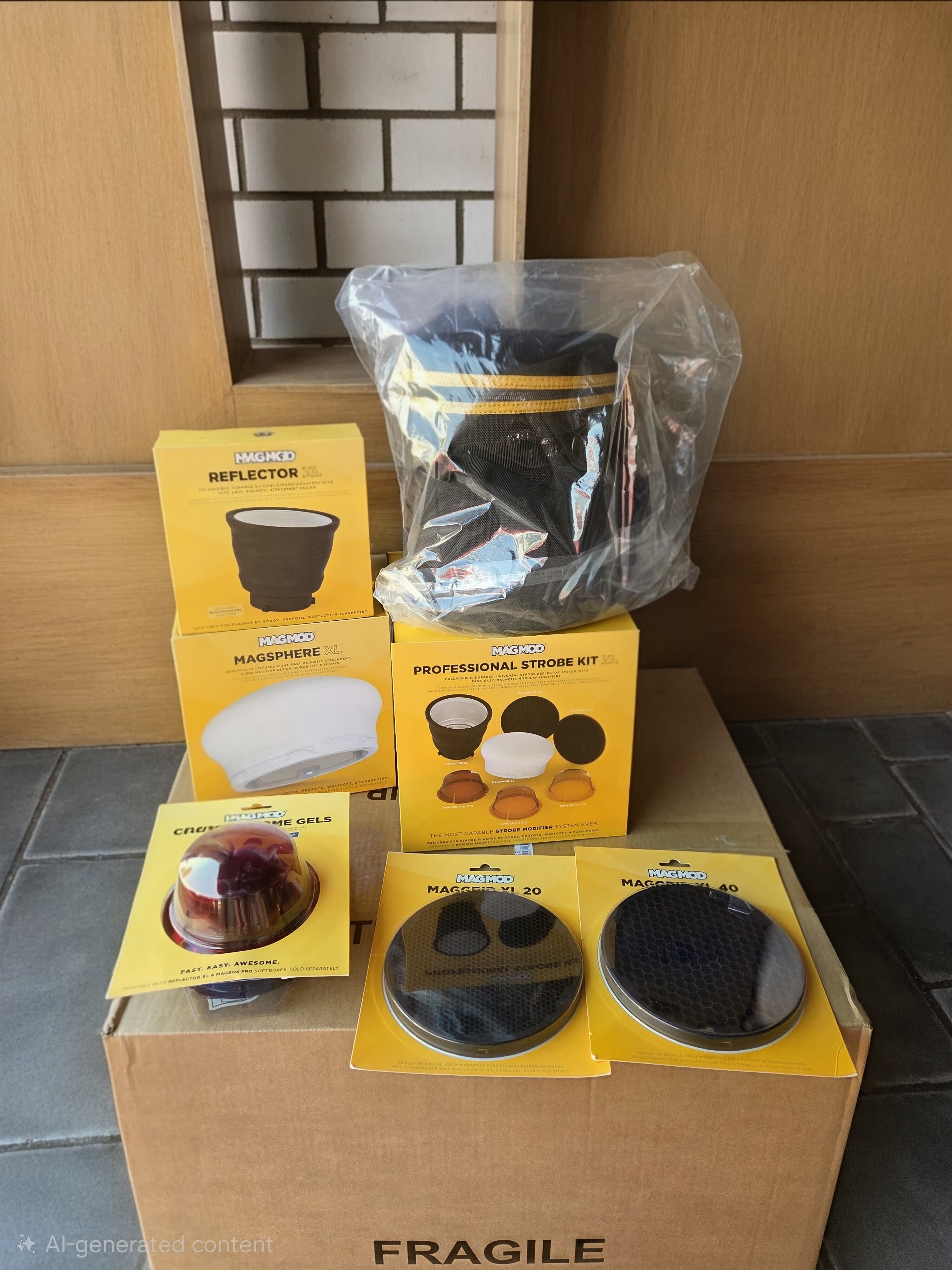 Te koop: MagMod XL Professional Strobe Kit + accessoires – zo goed als ...
