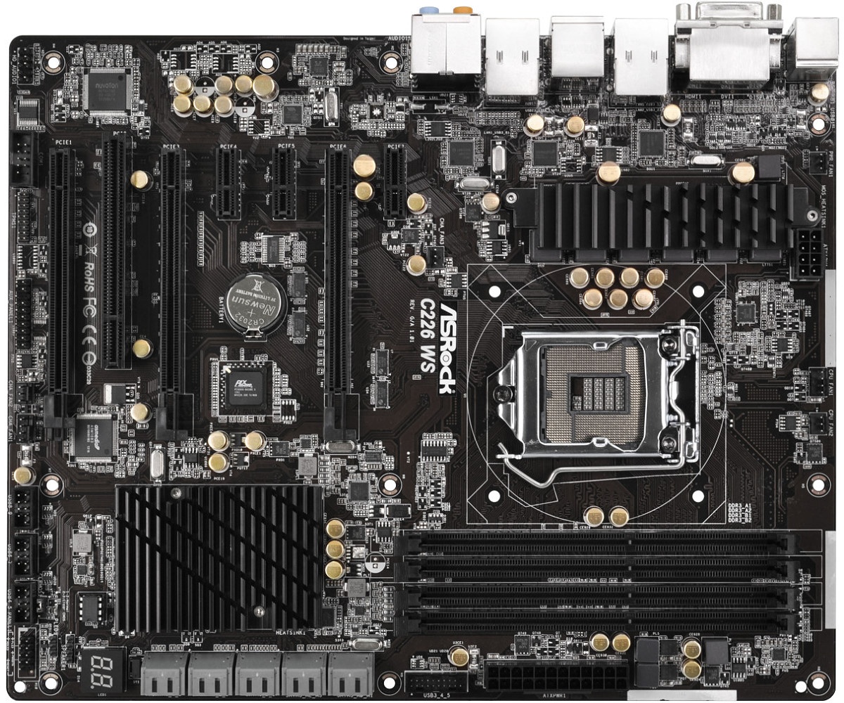 Specificaties van ASRock C226 WS - Tweakers