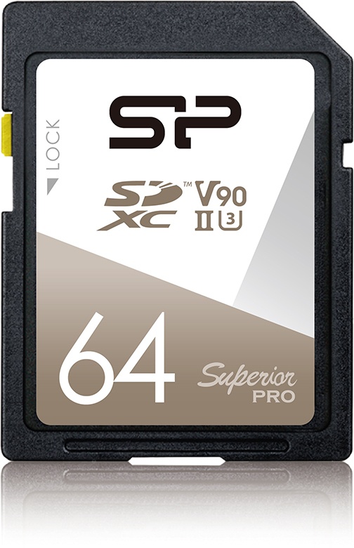 Specificaties van Silicon Power Superior Pro SDXC UHS-II V90 64GB - Tweakers