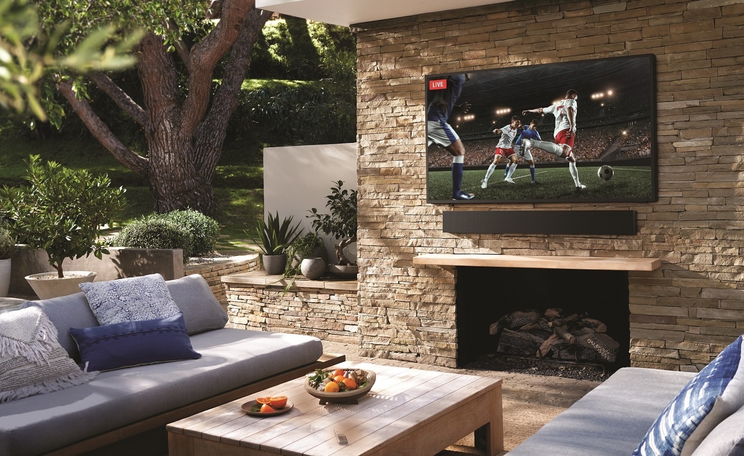 Samsungs 55" Terrace-tv voor buitengebruik verschijnt in april voor ...