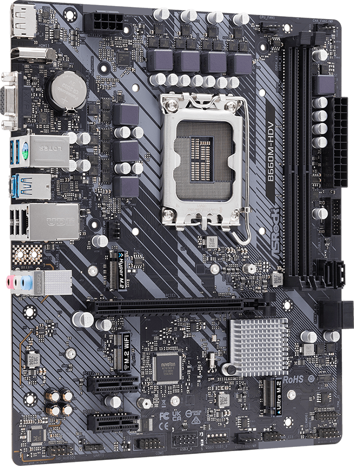 Specificaties van ASRock B660M-HDV - Tweakers