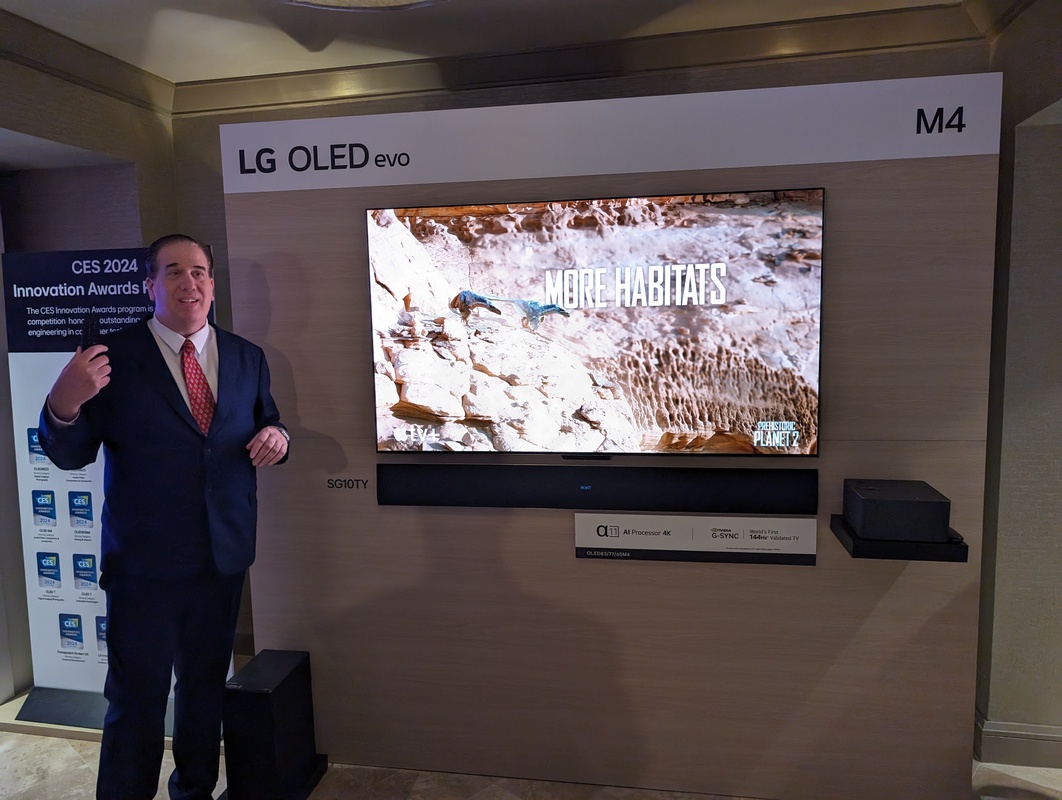 LG's 2024-oled-tv's Preview: M4, G4, C4 en Signature OLED T - Tweakers
