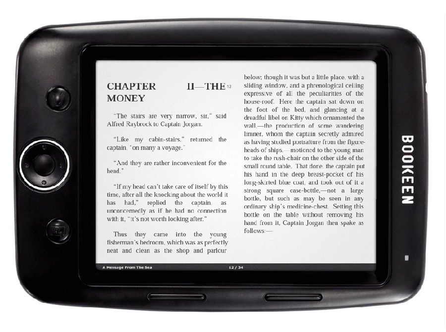 Bookeen Cybook Opus Zwart - Kenmerken - Tweakers