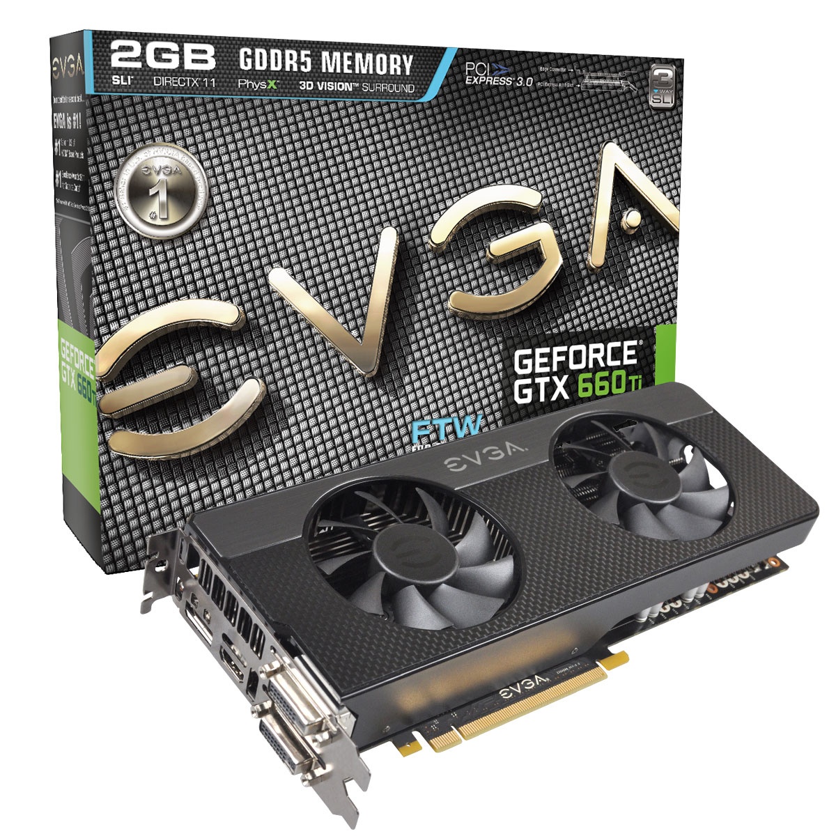 Specificaties van EVGA GeForce GTX 660 Ti FTW Signature 2 - Tweakers